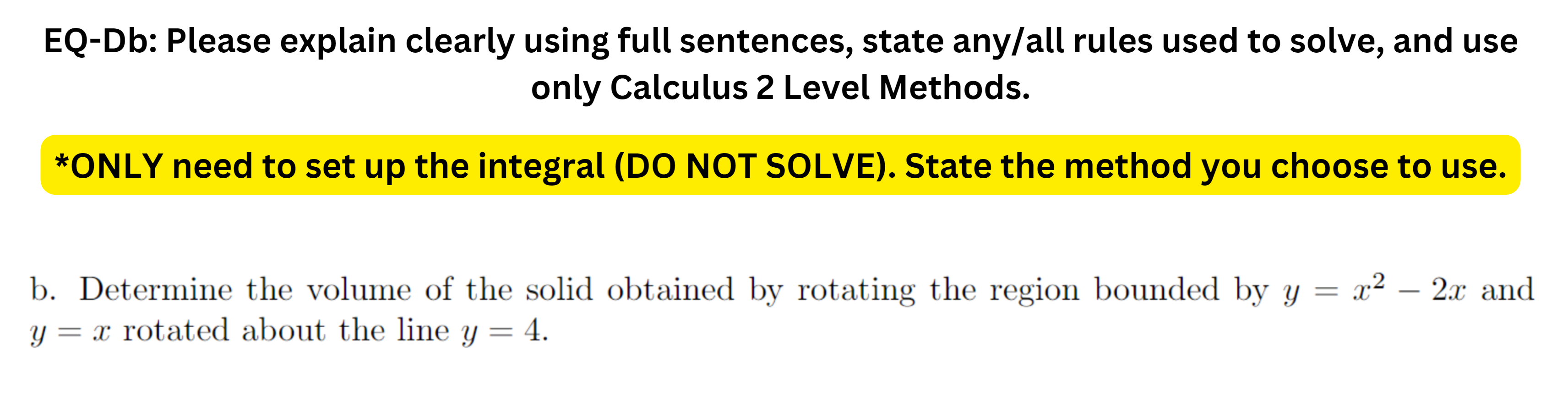 Solved EQ-Db: Please explain clearly using full sentences, | Chegg.com