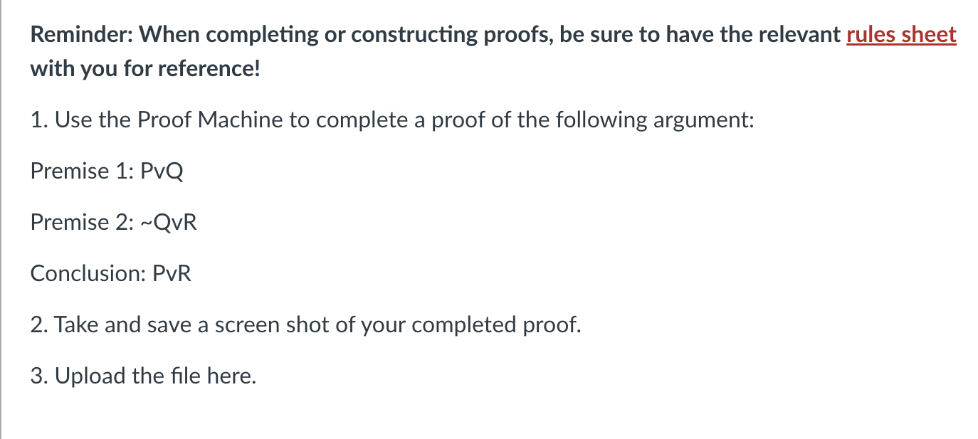 Solved Reminder: When completing or constructing proofs, be | Chegg.com