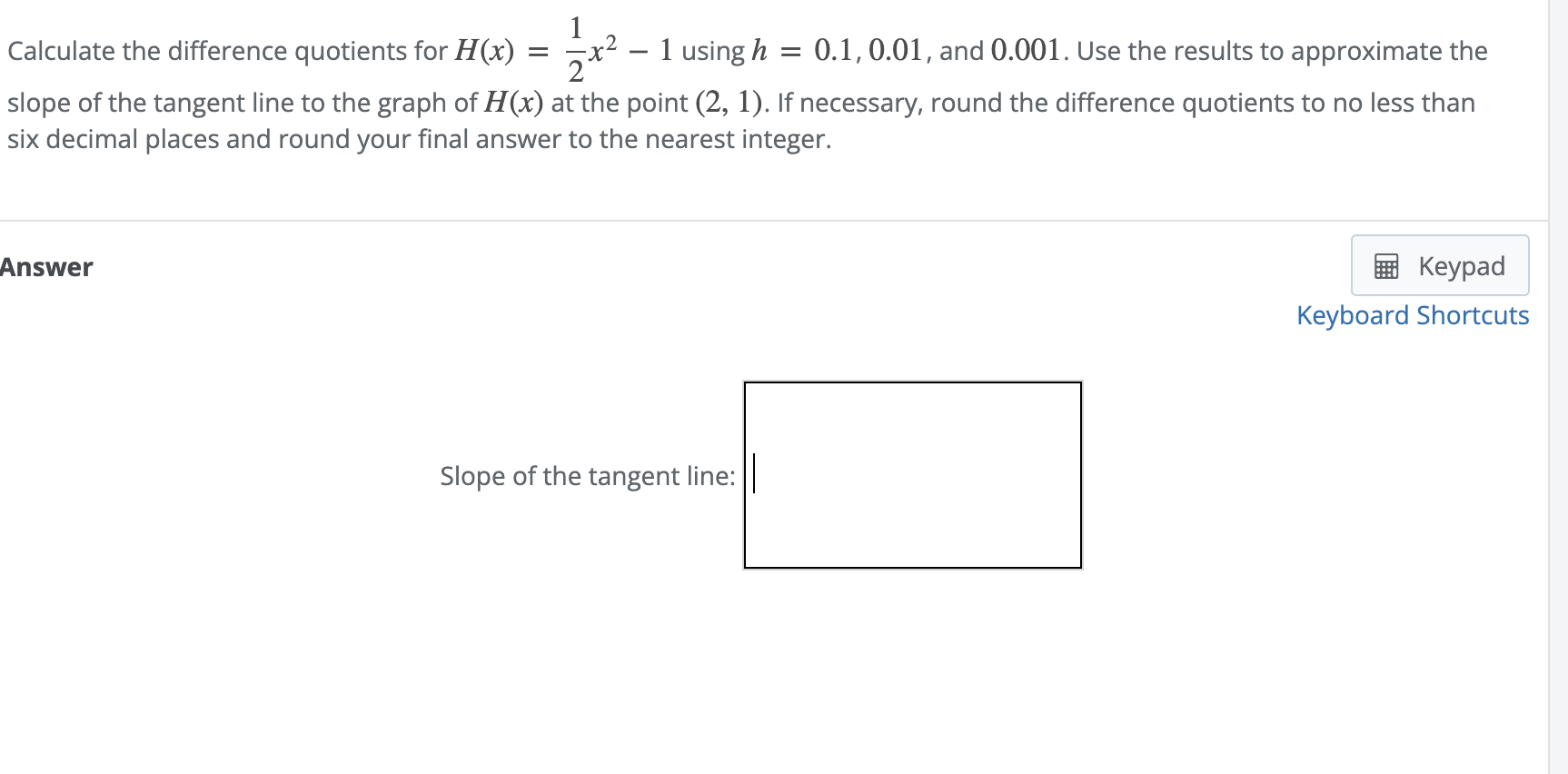 Solved Calculate the difference quotients for H(t) = 3x2 – 1 | Chegg.com