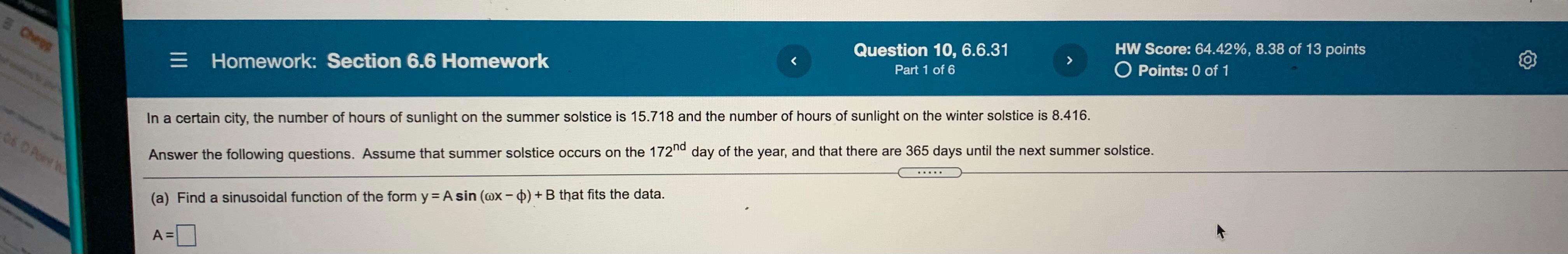 Solved Ches Homework Section 6 6 Homework Question 10