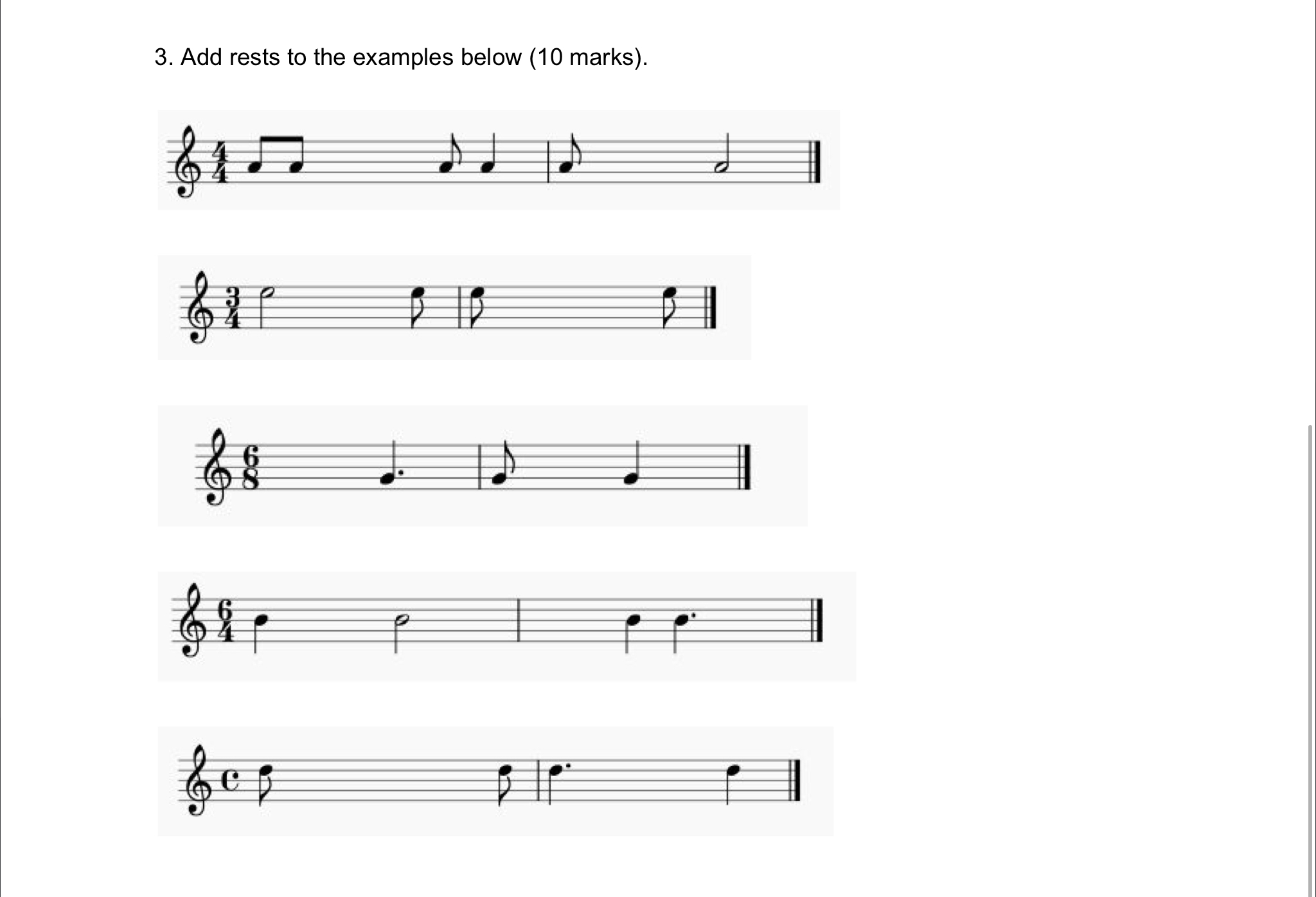 \r\n2. Rewrite the notes according to the grouping | Chegg.com