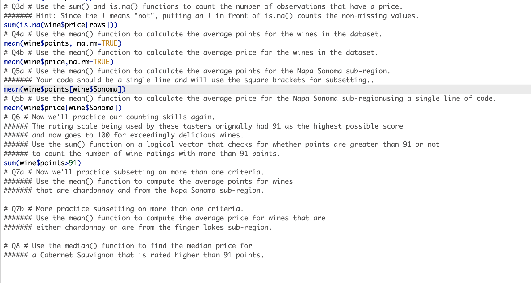 Solved Can anyone tell me how to do these? They are on the R | Chegg.com