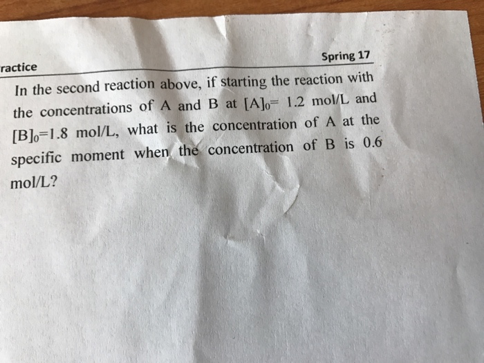 Solved openStax Chemistry Chapter 12 Practice 1 If you have | Chegg.com