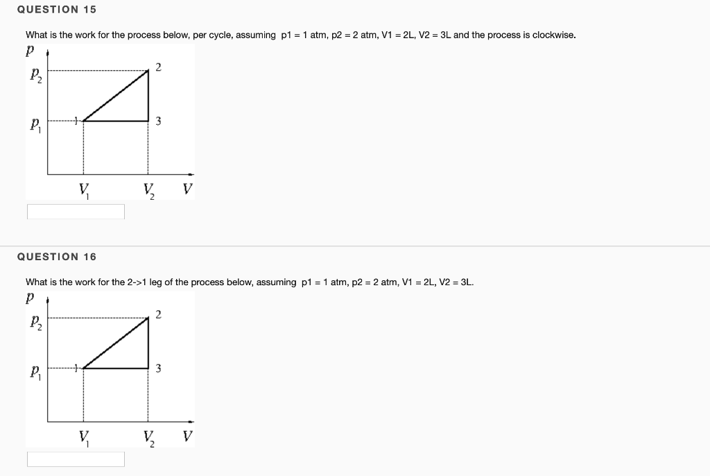 Solved QUESTION 15 What is the work for the process below, | Chegg.com