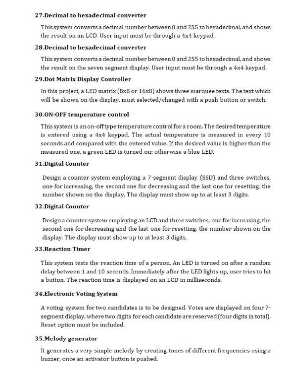 You may use only Microchip PIC microcontrollers (not | Chegg.com
