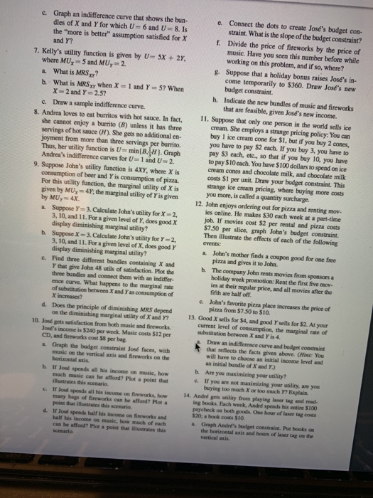 Problams Solutions to problems marked appear at the | Chegg.com