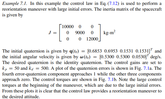 Solved Compute the control regulation case example 7.1 from | Chegg.com