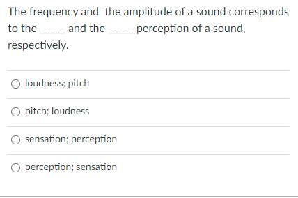 Solved The frequency and the amplitude of a sound | Chegg.com
