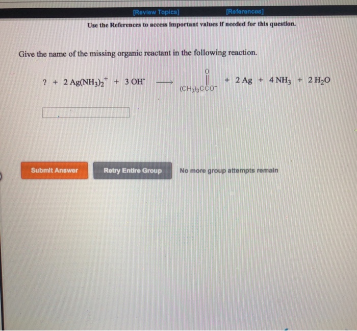 Solved Revlew Topics) Use the References to access important | Chegg.com Solved Revlew Topics) Use the References to access important | Chegg.com