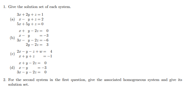 Solved can you please provide me the answer for question 2.i | Chegg.com