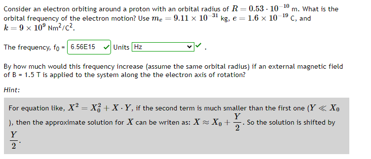 Solved Consider an electron orbiting around a proton with an | Chegg.com Solved Consider an electron orbiting around a proton with an | Chegg.com