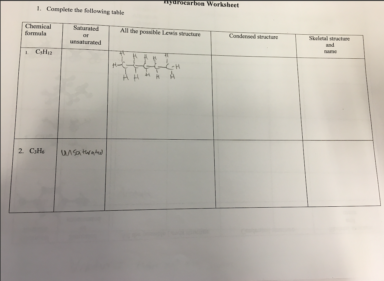 Solved 2. Write the Lewis and skeletal structure from 3-D | Chegg.com