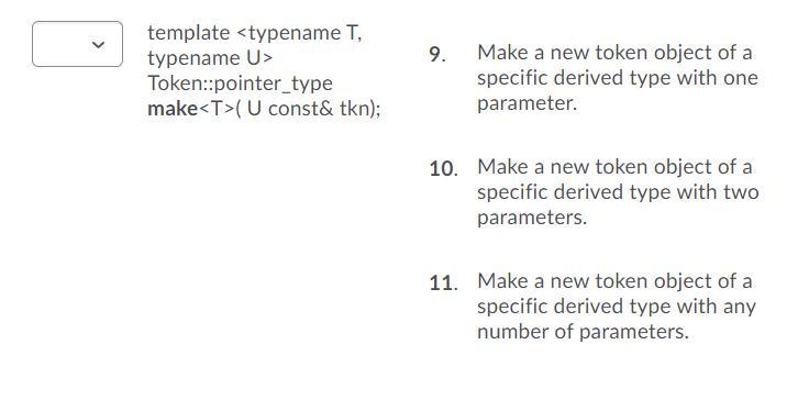 Solved Match the templated utility function with its | Chegg.com