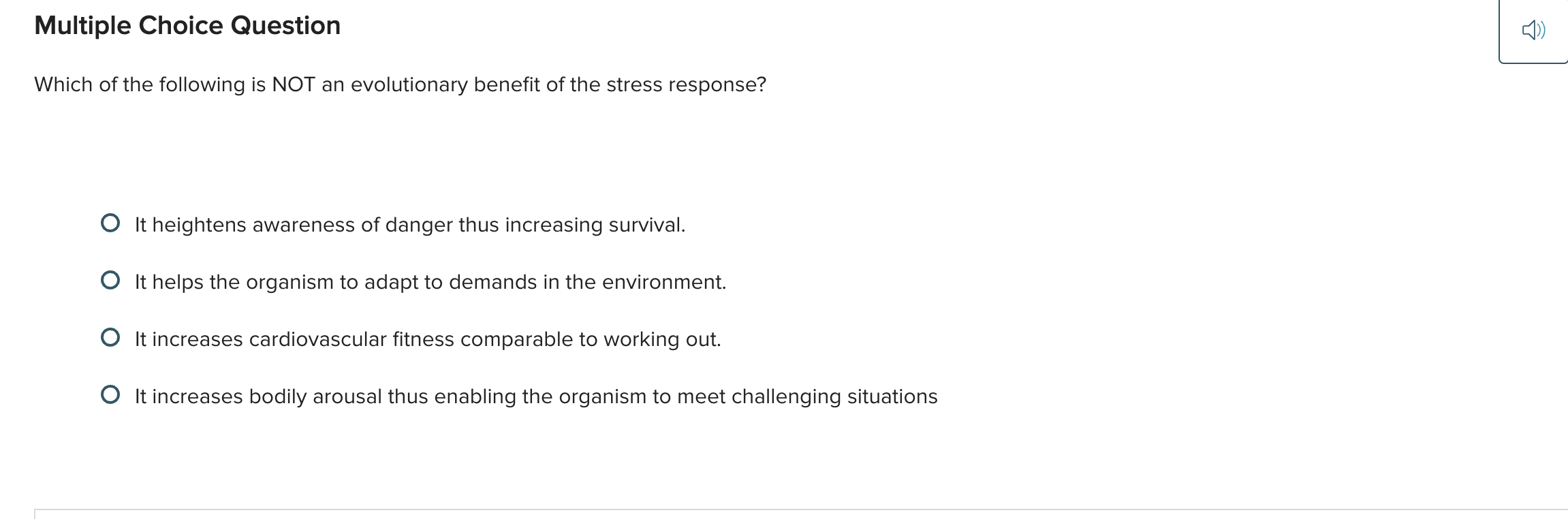 Solved Multiple Choice Question Which of the following is | Chegg.com