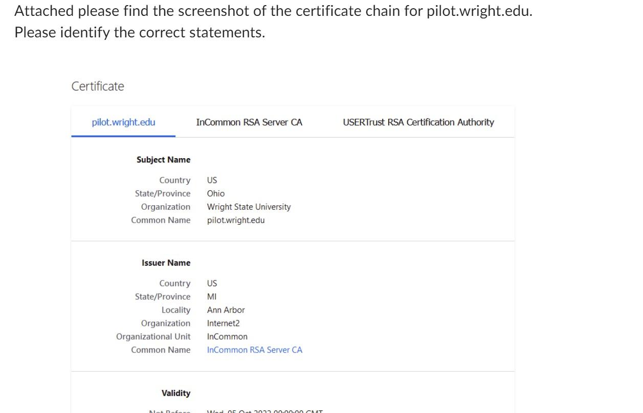 Solved Attached please find the screenshot of the | Chegg.com