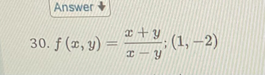 Solved For question 30- evaluate the first derivative of the | Chegg.com
