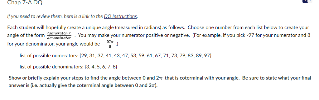 Solved Chap 7-A DO If you need to review them, here is a | Chegg.com