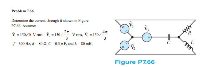 Solved Determine the current through R shown in Figure | Chegg.com