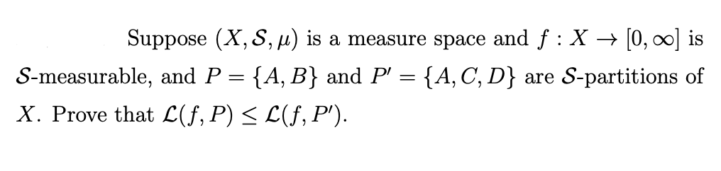 Solved Suppose X S M Is A Measure Space And F X 0 00]