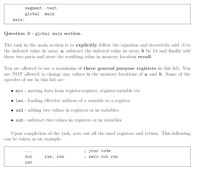 Solved Program in assembly language using Ebe Exercise | Chegg.com