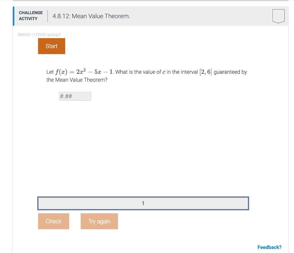 Solved CHALLENGE ACTIVITY 4.8.5: Implicit differentiation. | Chegg.com