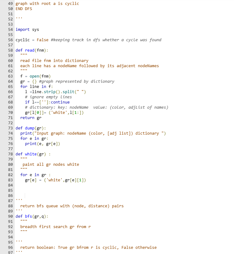 Solved PLEASE HELP dont change the code just work with it!! | Chegg.com