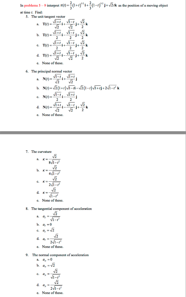 Solved Interpret r(t) = 2/3 (1+t)3/2 i + 2/3 (1-t)3/2 j + | Chegg.com