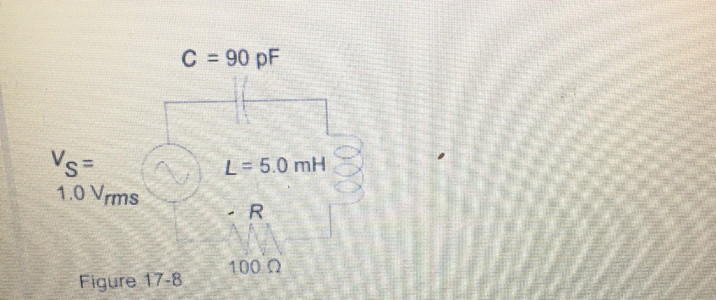 Solved If the generator frequency, in Figure 17-8, is higher | Chegg.com