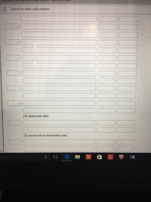 Solved Problem 5-2A (Part Level Submission)- Microsoft Edge | Chegg.com