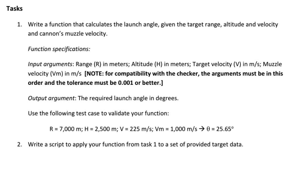 Solved where g 9.81 m/s is the acceleration due to gravity | Chegg.com