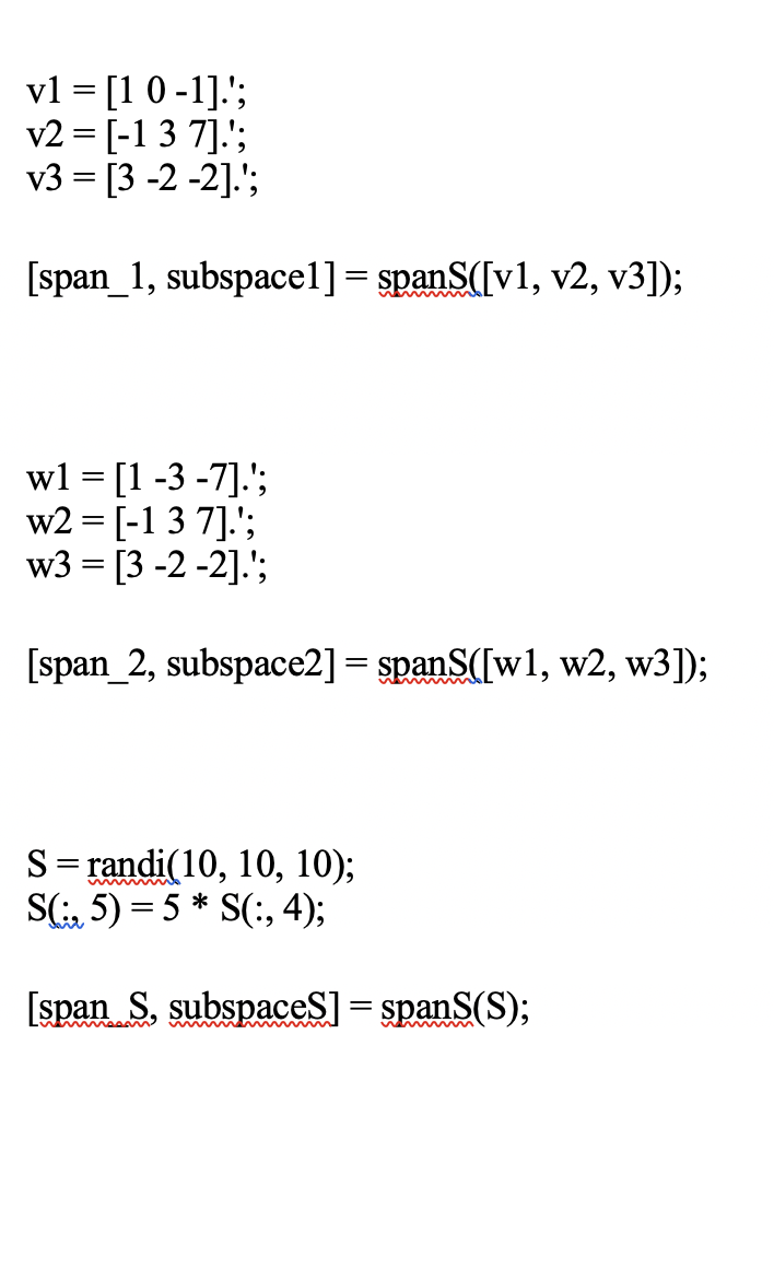 Solved Given a set of vectors S = {V1, V2, ..., Vk} in R”, W | Chegg.com