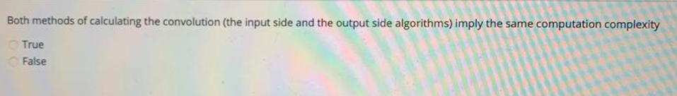 Solved Both methods of calculating the convolution (the | Chegg.com