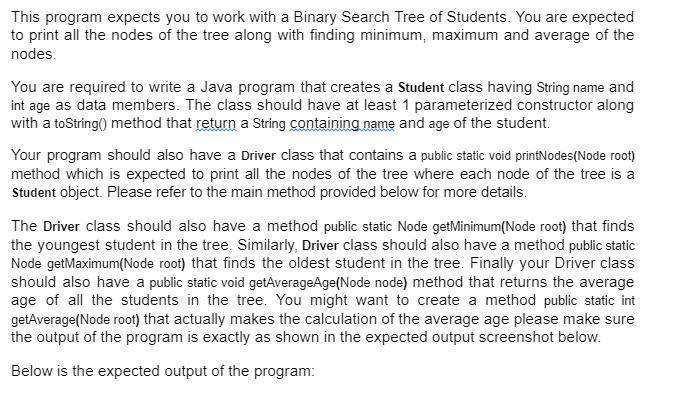 Solved This program expects you to work with a Binary Search | Chegg.com