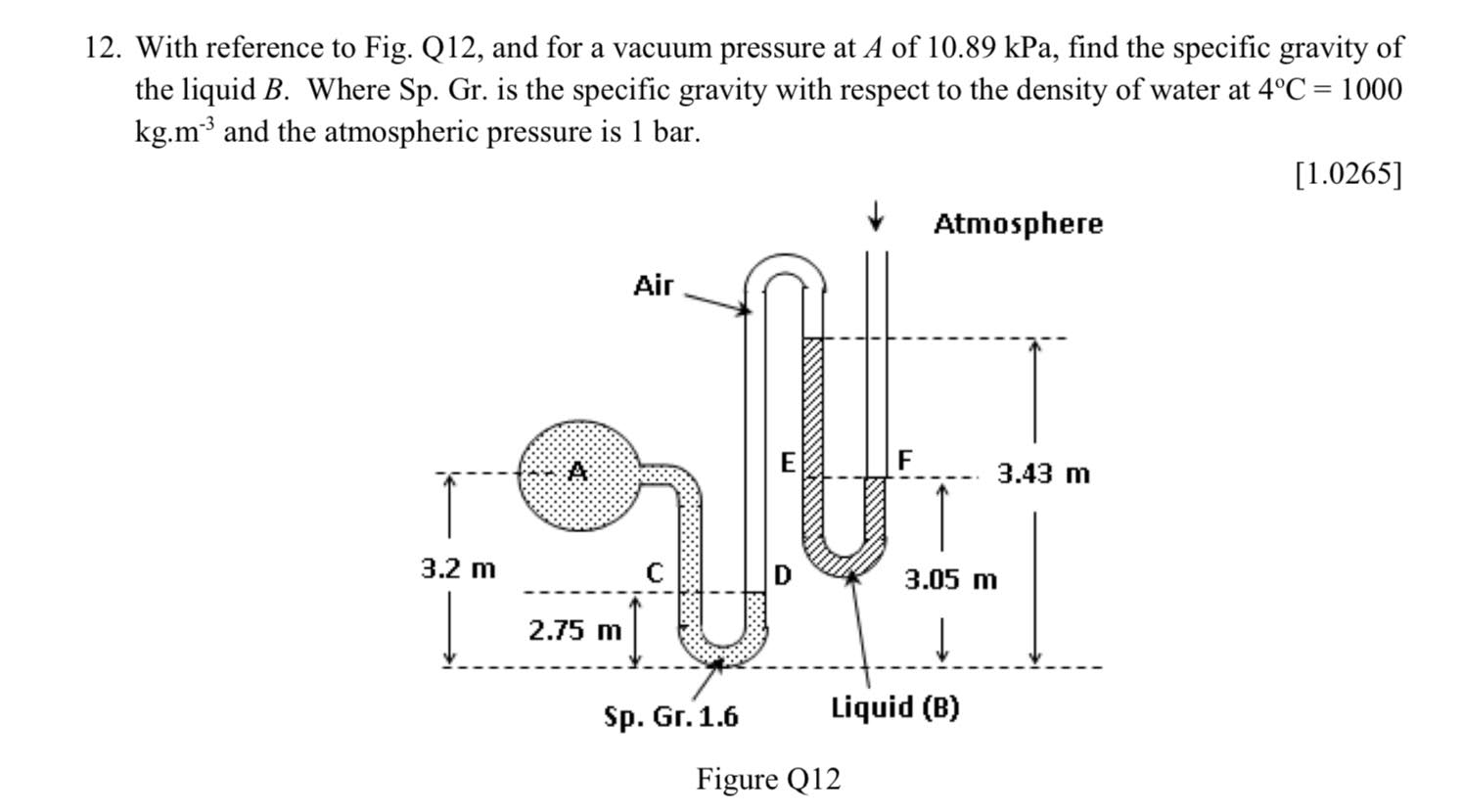 Solved 12. With reference to Fig. Q12, and for a vacuum | Chegg.com