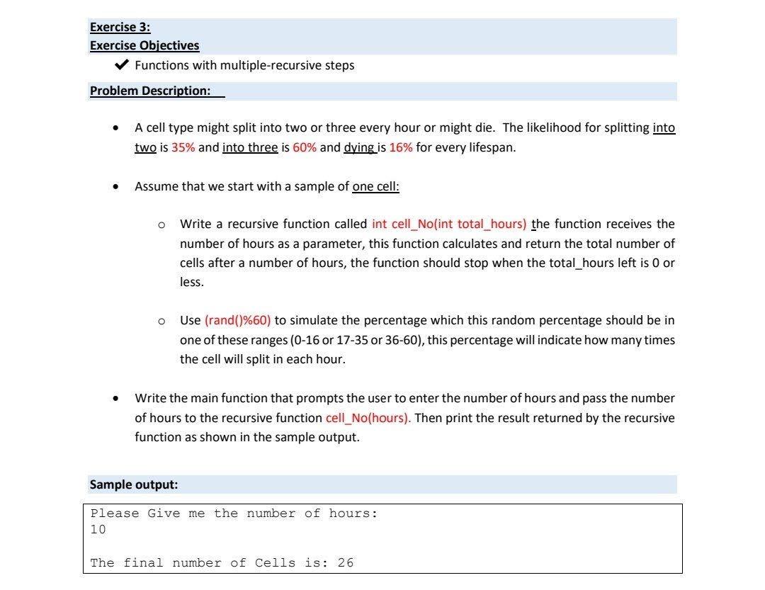Solved Exercise 3 Exercise Objectives Functions With 