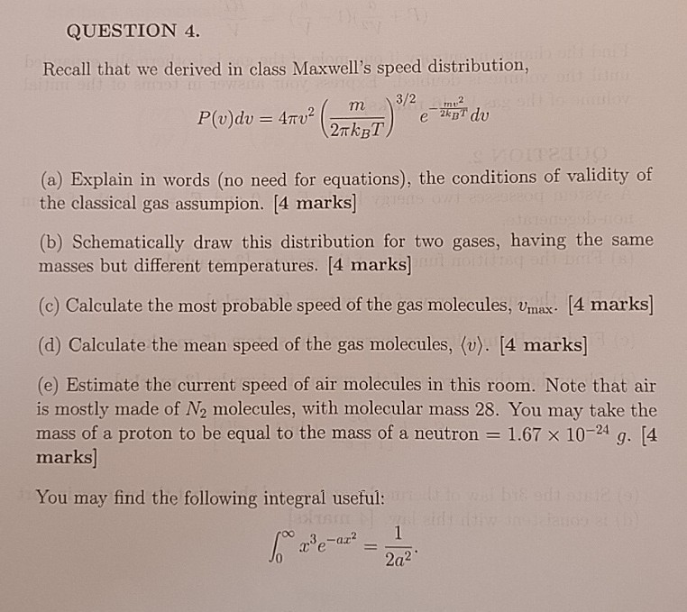 Solved QUESTION 4. Recall that we derived in class Maxwell's | Chegg.com