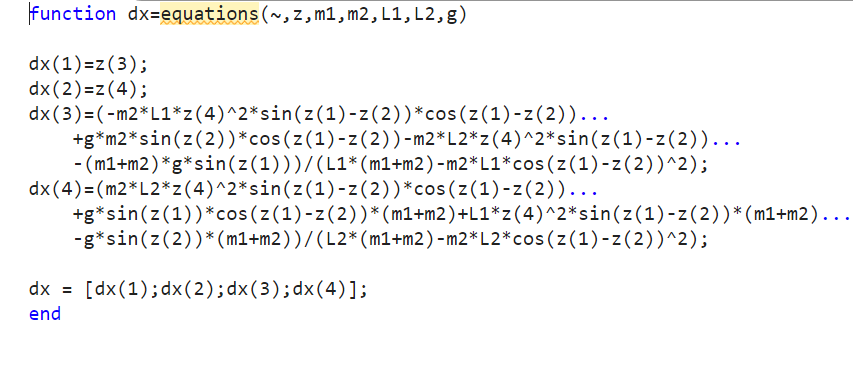 Solved PLEASE REPHRASE (PARAPHRASE) THIS CODE ON MATLAB AND | Chegg.com