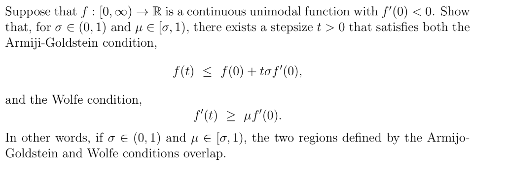 Suppose that f [0, 00) is a continuous unimodal | Chegg.com