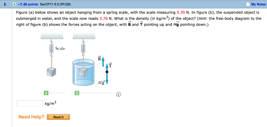 Solved -1.66 points SerCP11 9.5.OP.026 2. My Notes Figure | Chegg.com Solved -1.66 points SerCP11 9.5.OP.026 2. My Notes Figure | Chegg.com