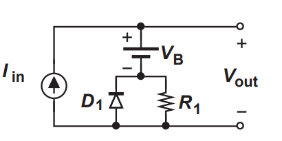 Solved Plot Vout as a function of input current for the | Chegg.com