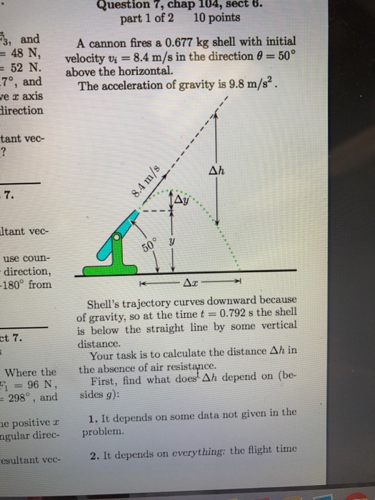Solved Question 4, chap 103, sect 7. part 2 of 2 10 points | Chegg.com