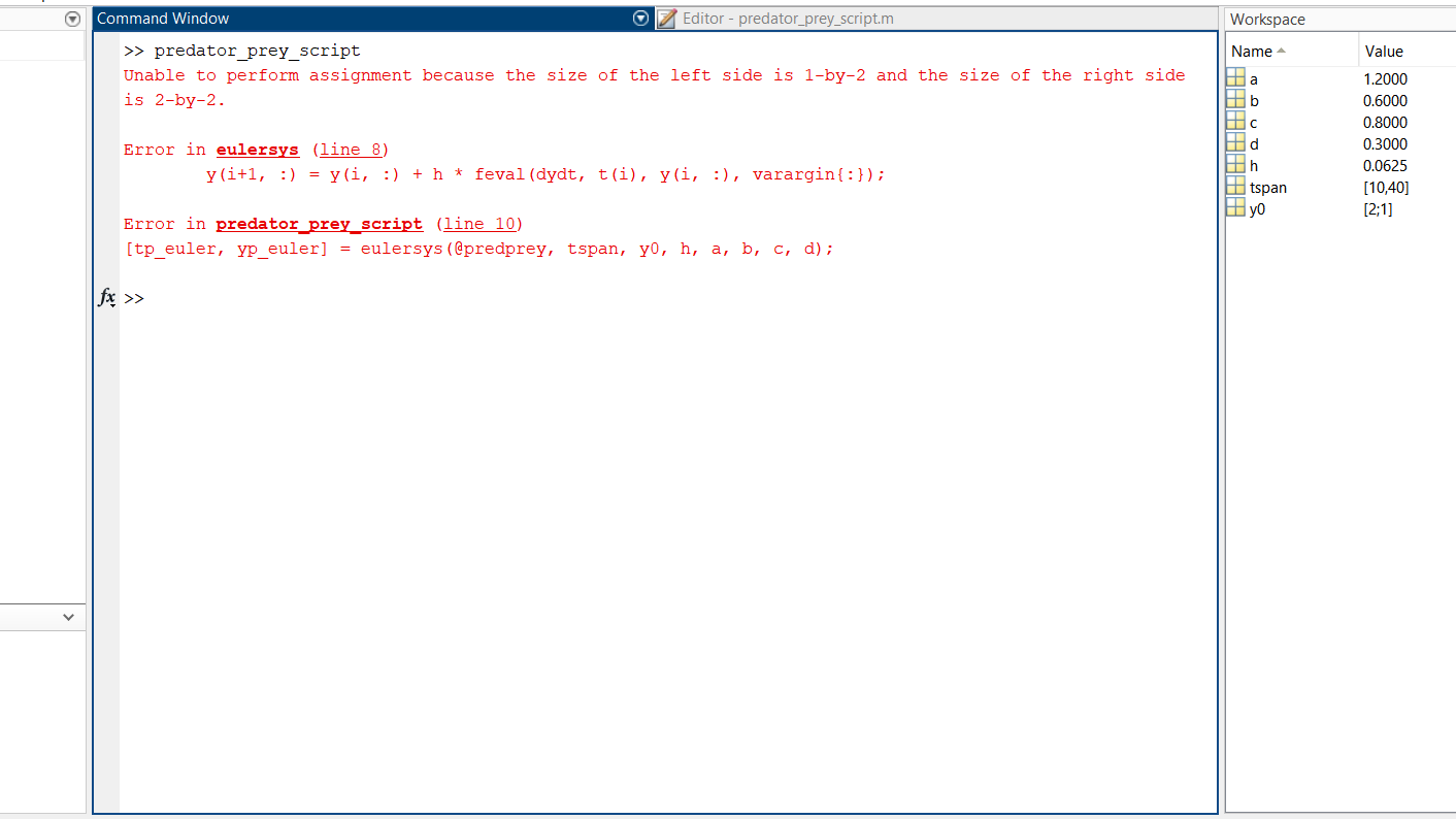 Solved Based on the case study of Predator-Prey models & | Chegg.com