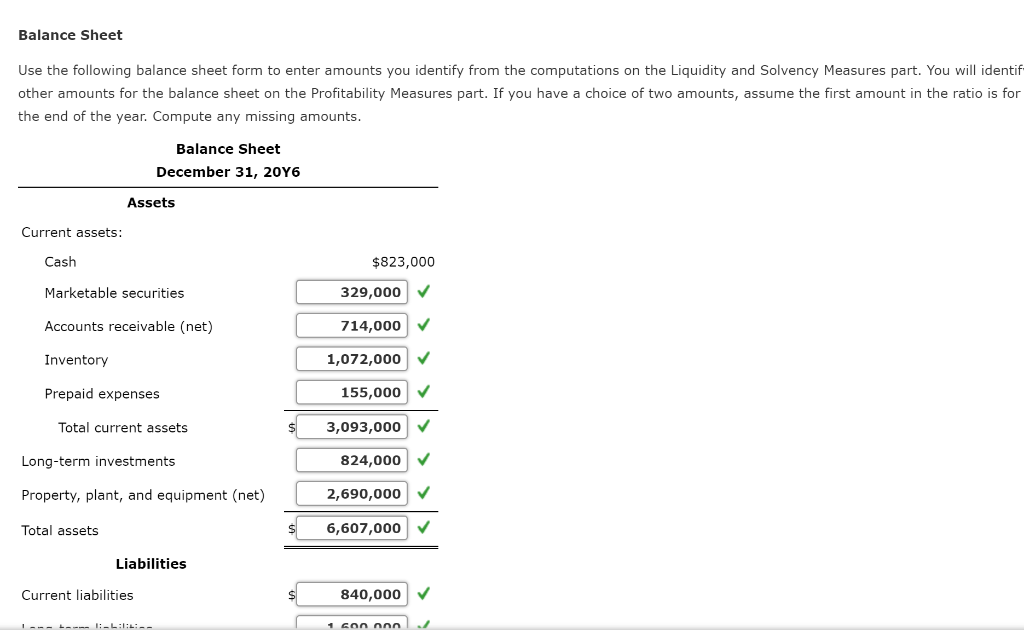 Solved Mastery Problem: Financial Statement Analysis | Chegg.com