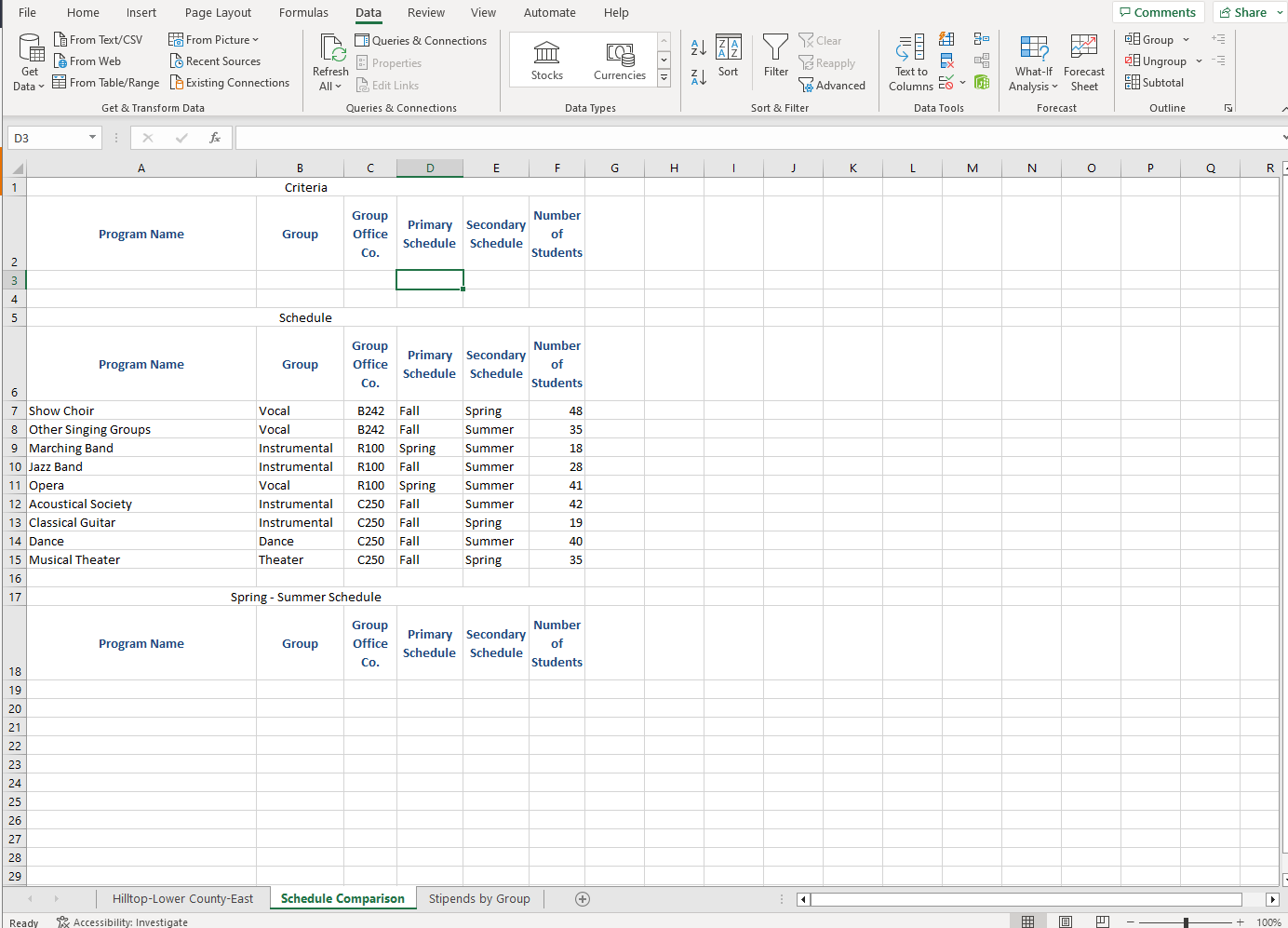 Solved Instructions: Create an advanced filter | Chegg.com