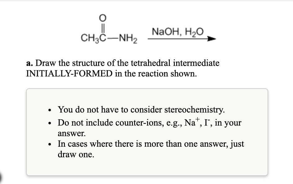 Solved ve OCH3 + CH3NH2 a. Draw the structure of the | Chegg.com