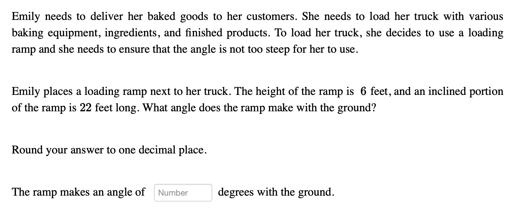Solved Emily needs to deliver her baked goods to her | Chegg.com