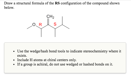 Solved Draw a structural formula of the RR configuration of | Chegg.com