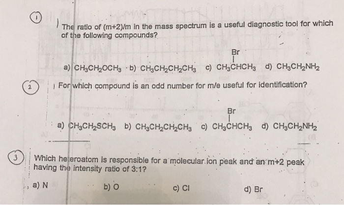 Solved Which of the following structures is consistent with | Chegg.com