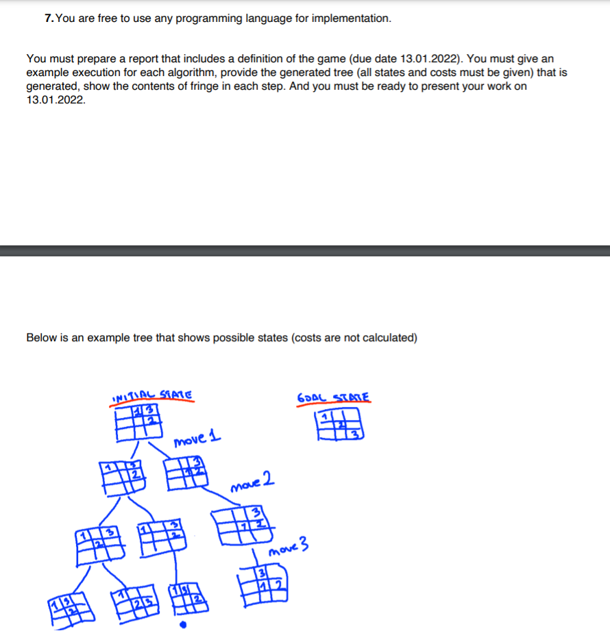 Solved You will implement a 3x3 board game. The aim is | Chegg.com