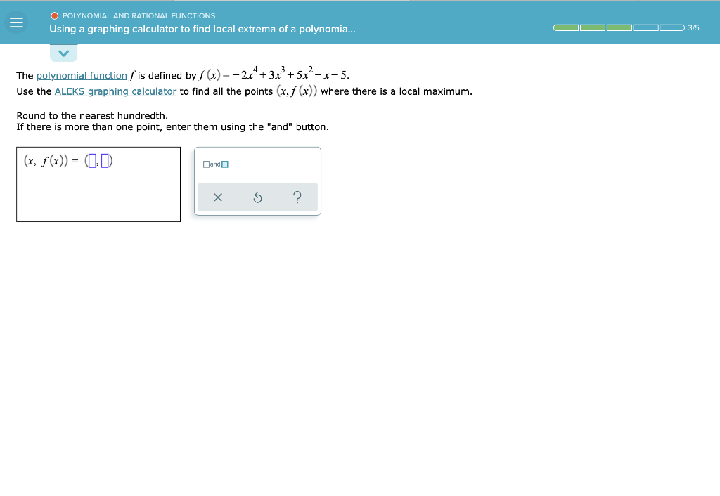Solved O POLYNOMIAL AND RATIONAL FUNCTIONS Using a graphing | Chegg.com